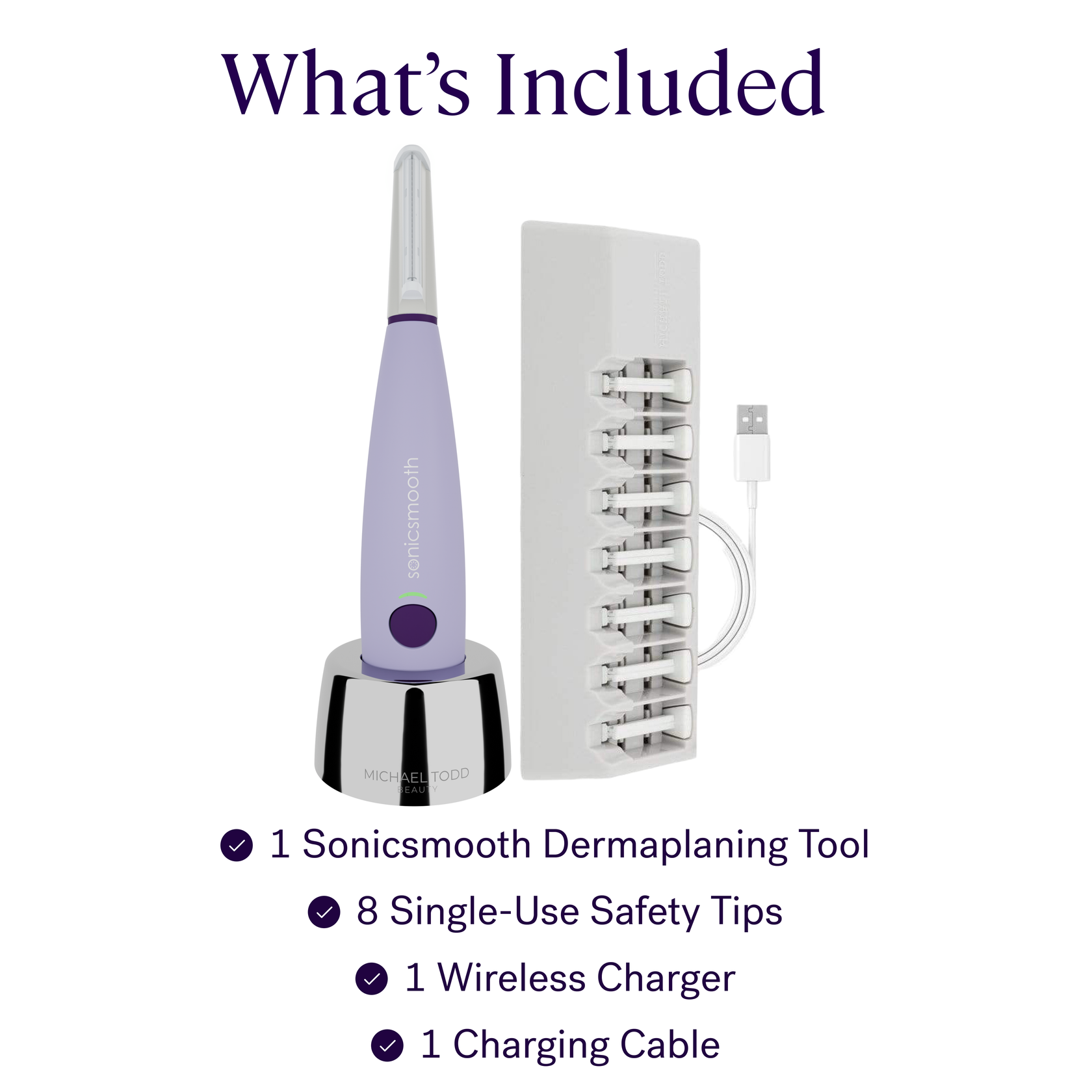 Sonicsmooth | Sonic Dermaplaning System by Michael Todd Beauty